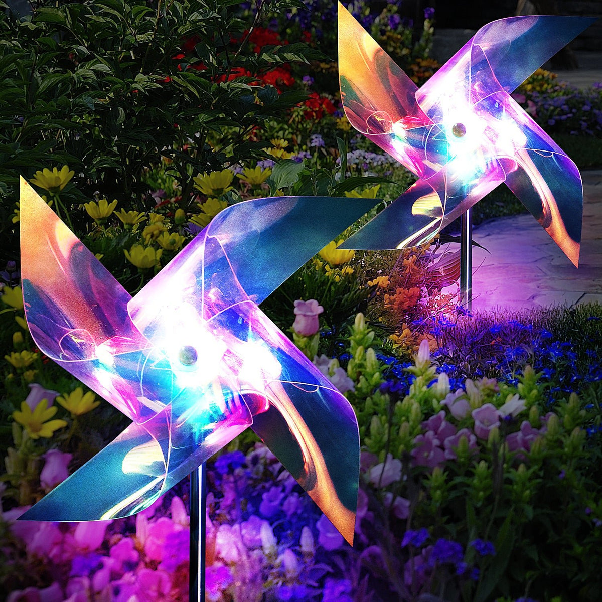Flumy® - Solar Garden Windmill Light